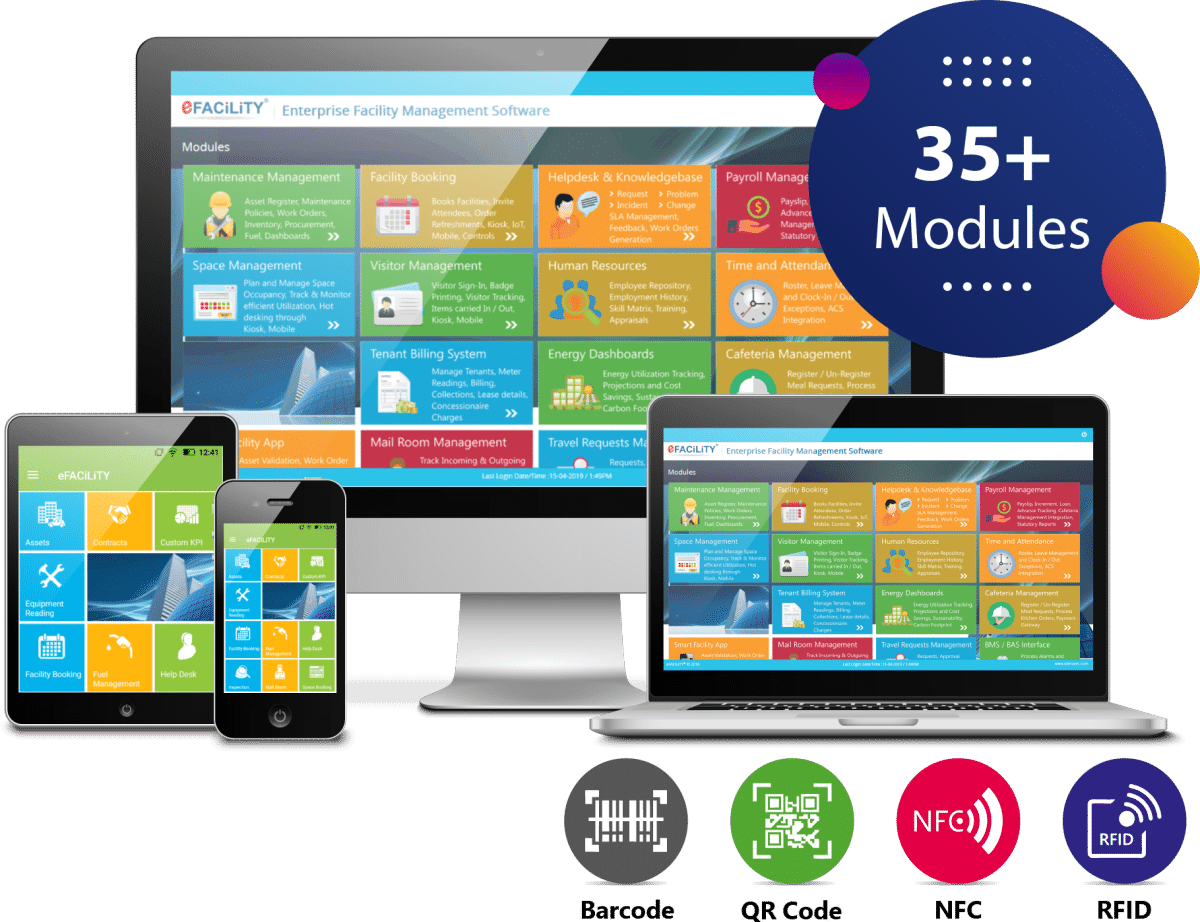 Enterprise Facility Management Software - eFACiLiTY® India